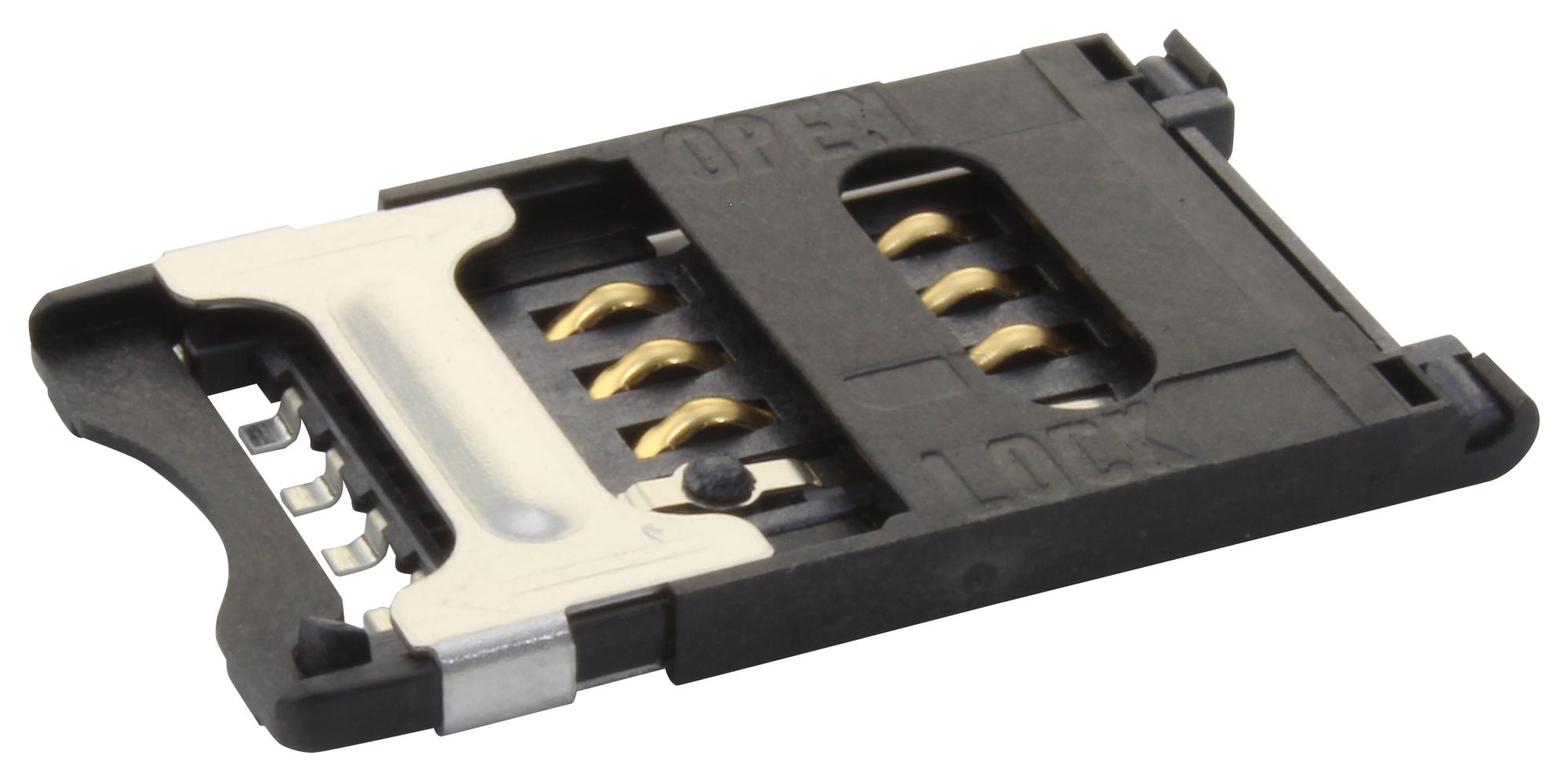CCM03-3013 LFT R102 - C&k Components - Memory Card Connector, SIM / SAM ... CCM03-3013 LFT R102 - C&k Components - Memory Card Connector, SIM / SAM ...